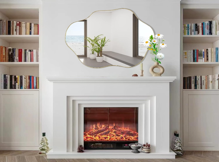 18 Stunning Mirrors on Fireplace Ideas to Elevate Your Mantel - DormyHome