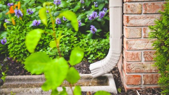 Easy Steps to Bury a Gutter Downspout - DormyHome
