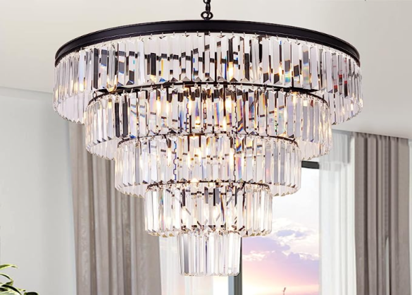 21 Stunning Staircase Chandelier Ideas for a Home Makeover - DormyHome